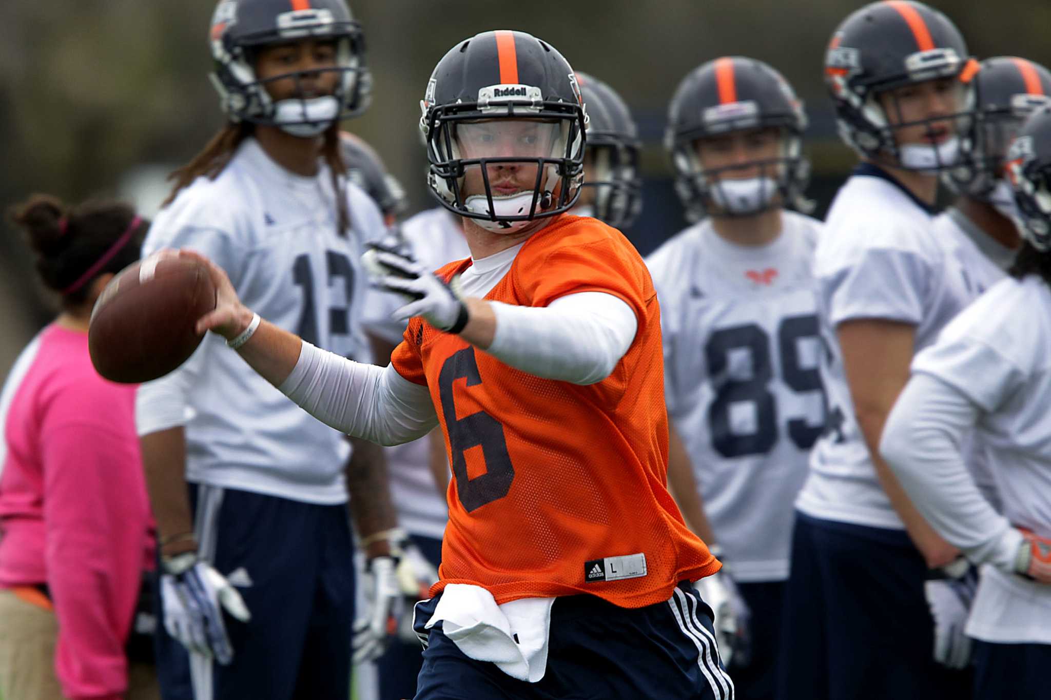 UTSA football players ready to wrap up spring drills
