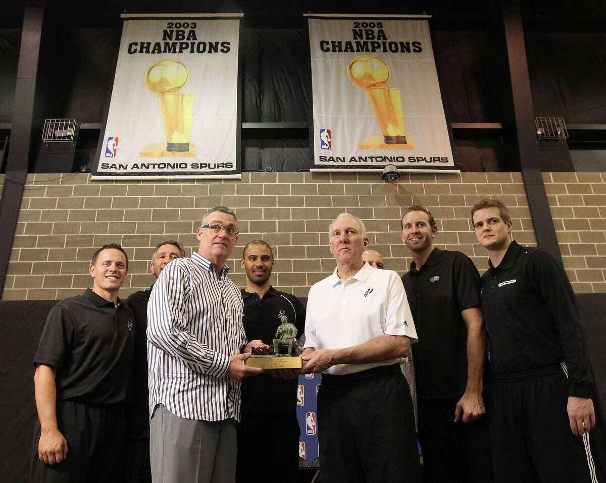 Popovich named Coach of the Year for 3rd time