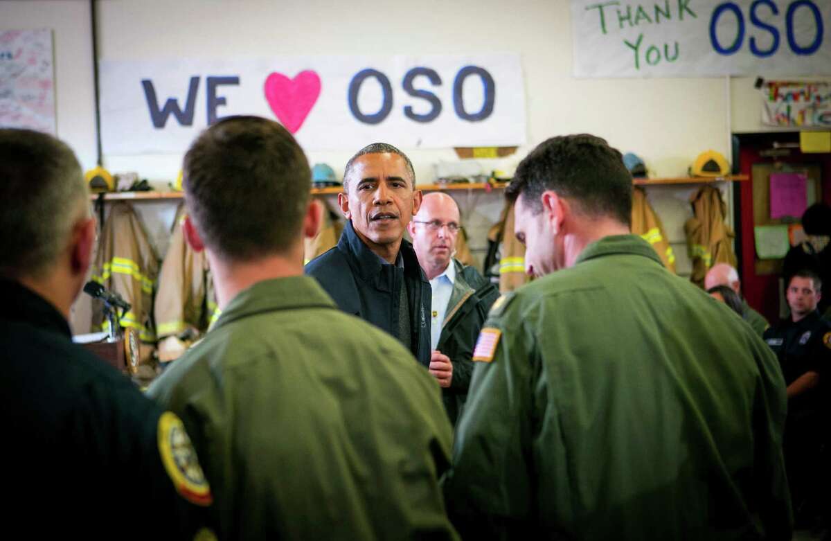 Obama to Oso mudslide victims: 'We will be here as long as it takes'
