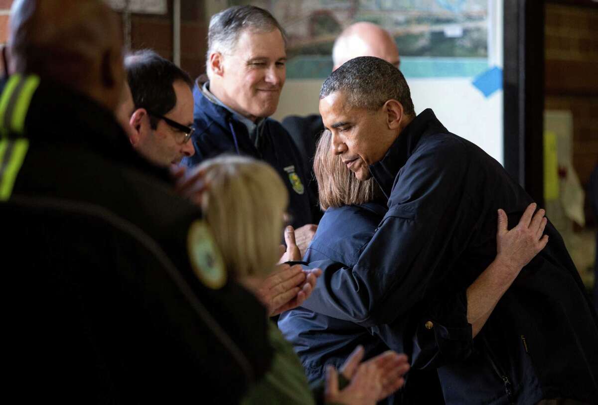 Obama to Oso mudslide victims: 'We will be here as long as it takes'