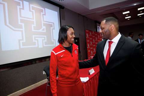 Hughey introduced as UH women's basketball coach