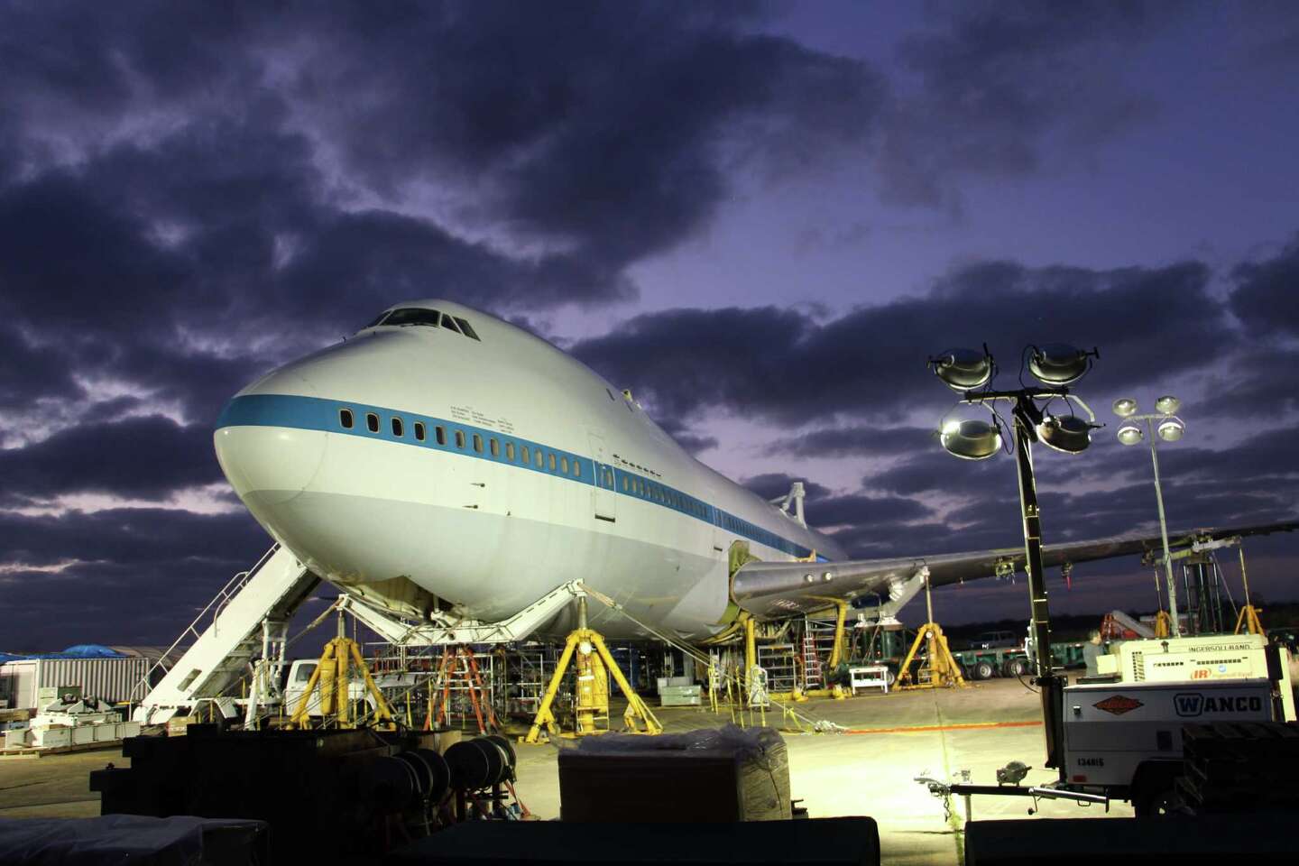 Plan to move NASA jumbo jet through streets of Clear Lake is finalized