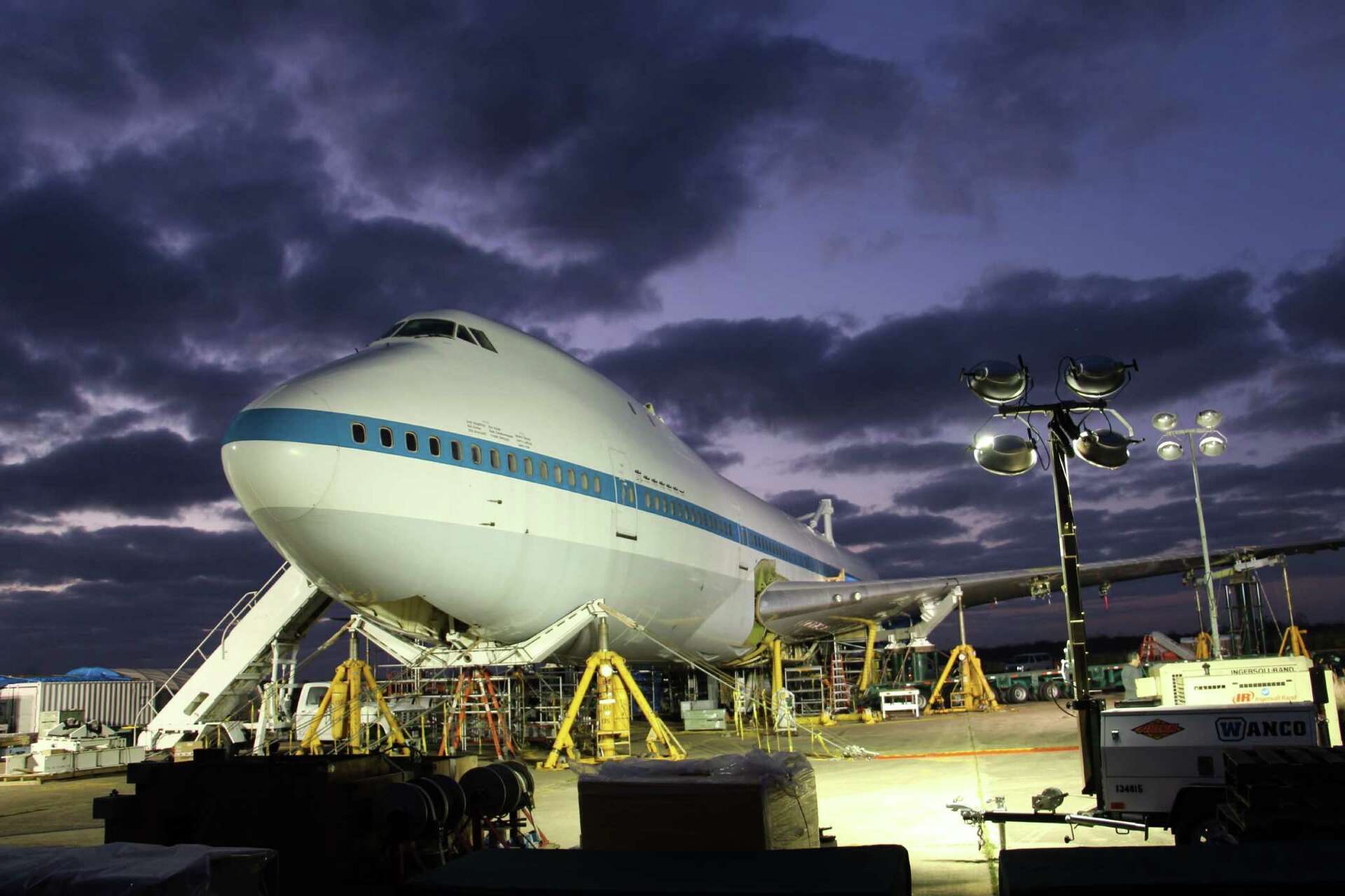Plan to move NASA jumbo jet through streets of Clear Lake is finalized