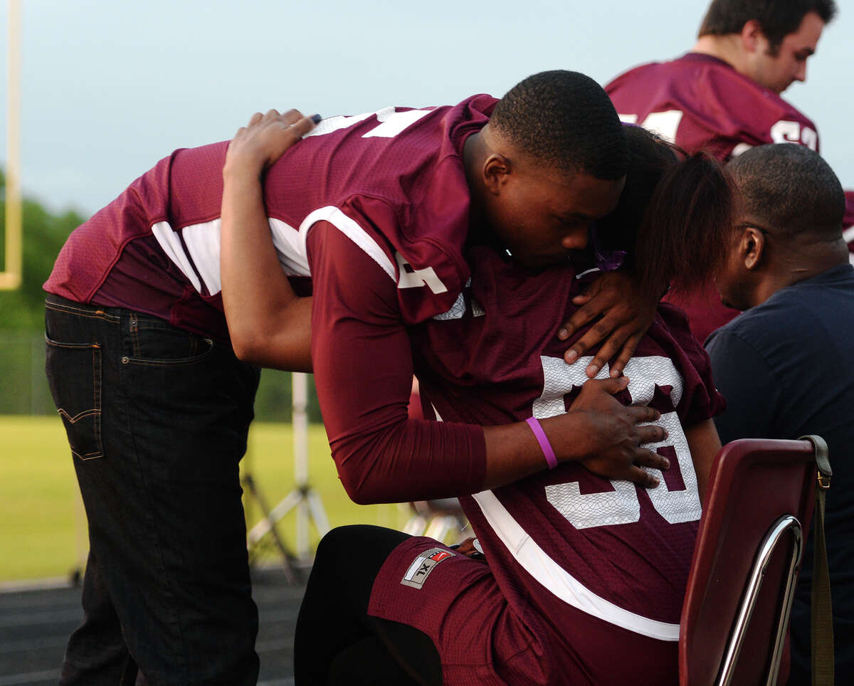 Friends, family gather to remember Silsbee athlete
