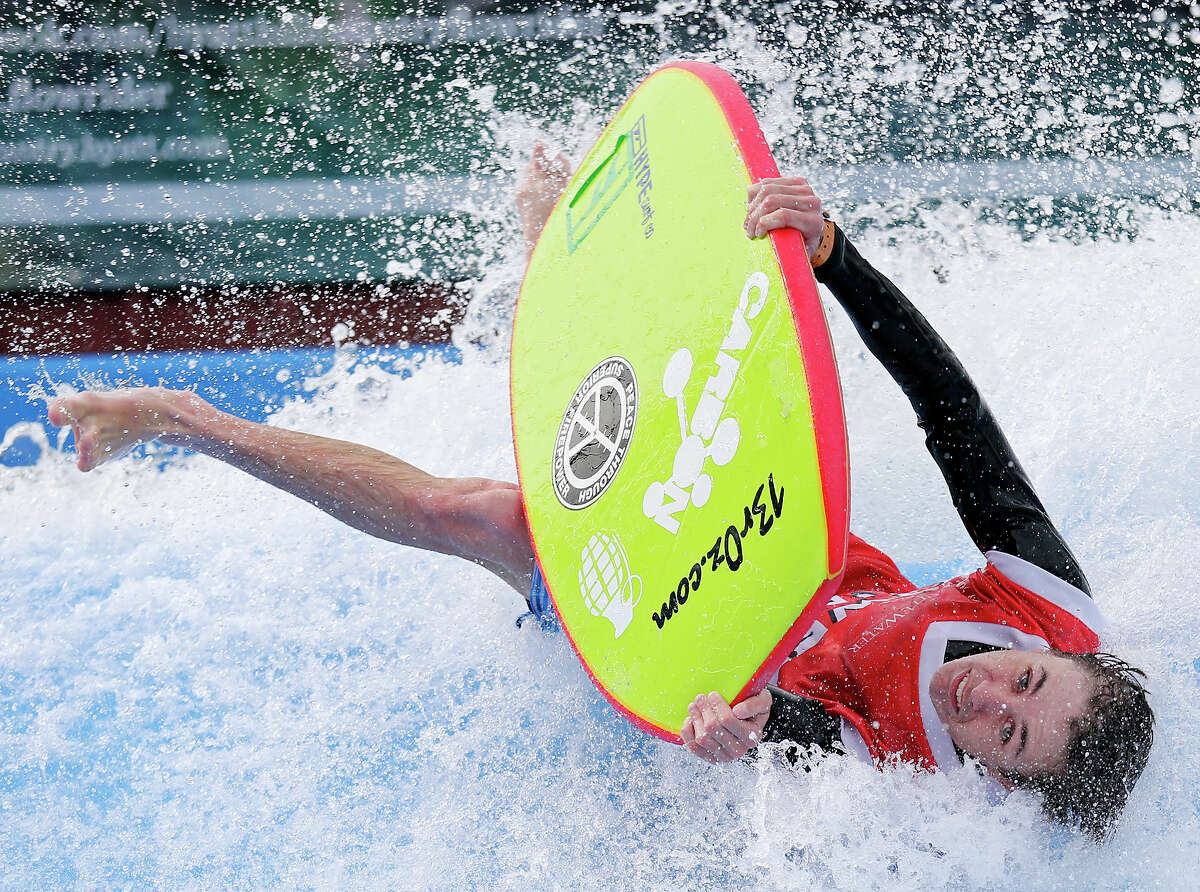 No beach nearby? FlowRider machine offers up the perfect wave