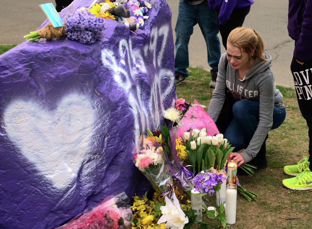 In Milford, the sadness of loss settles