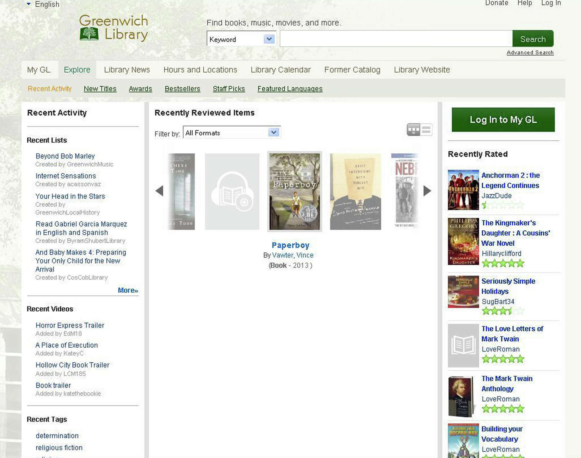 Greenwich Library debuts new online catalog