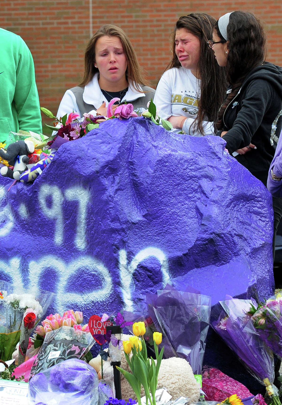 In Milford, the sadness of loss settles