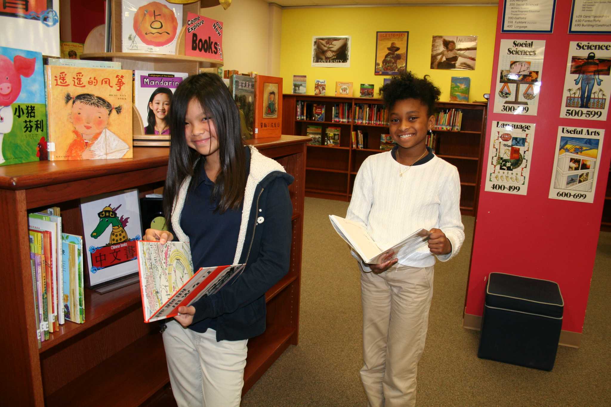 School opens book to multilingual assets