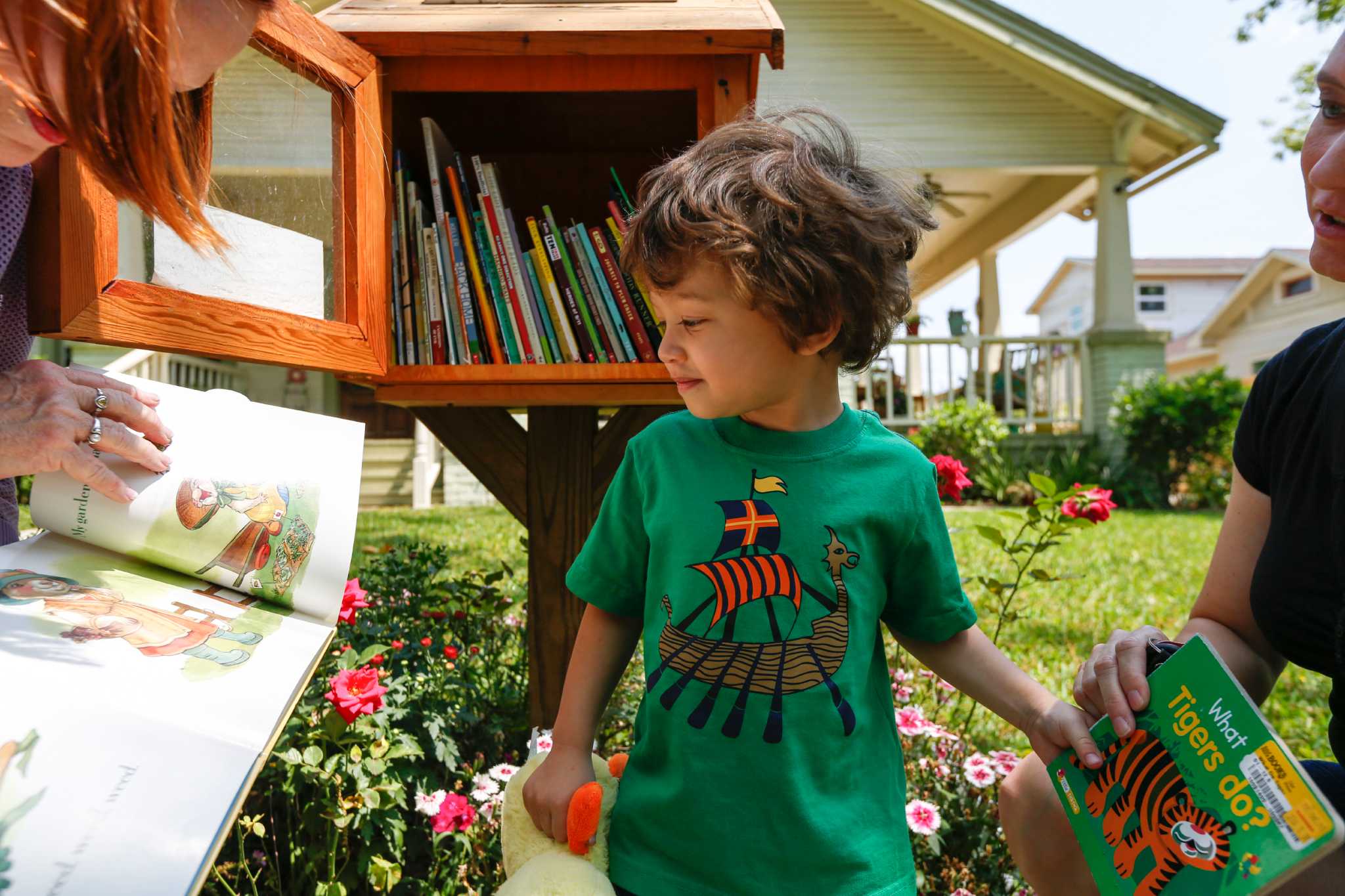 Little Free Libraries bring the books to children in their own neighborhood