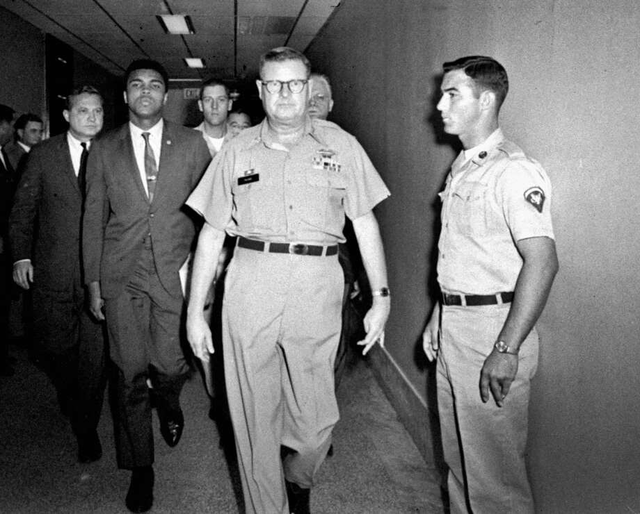 50 years ago this week Muhammad Ali refused the draft in Houston ...
