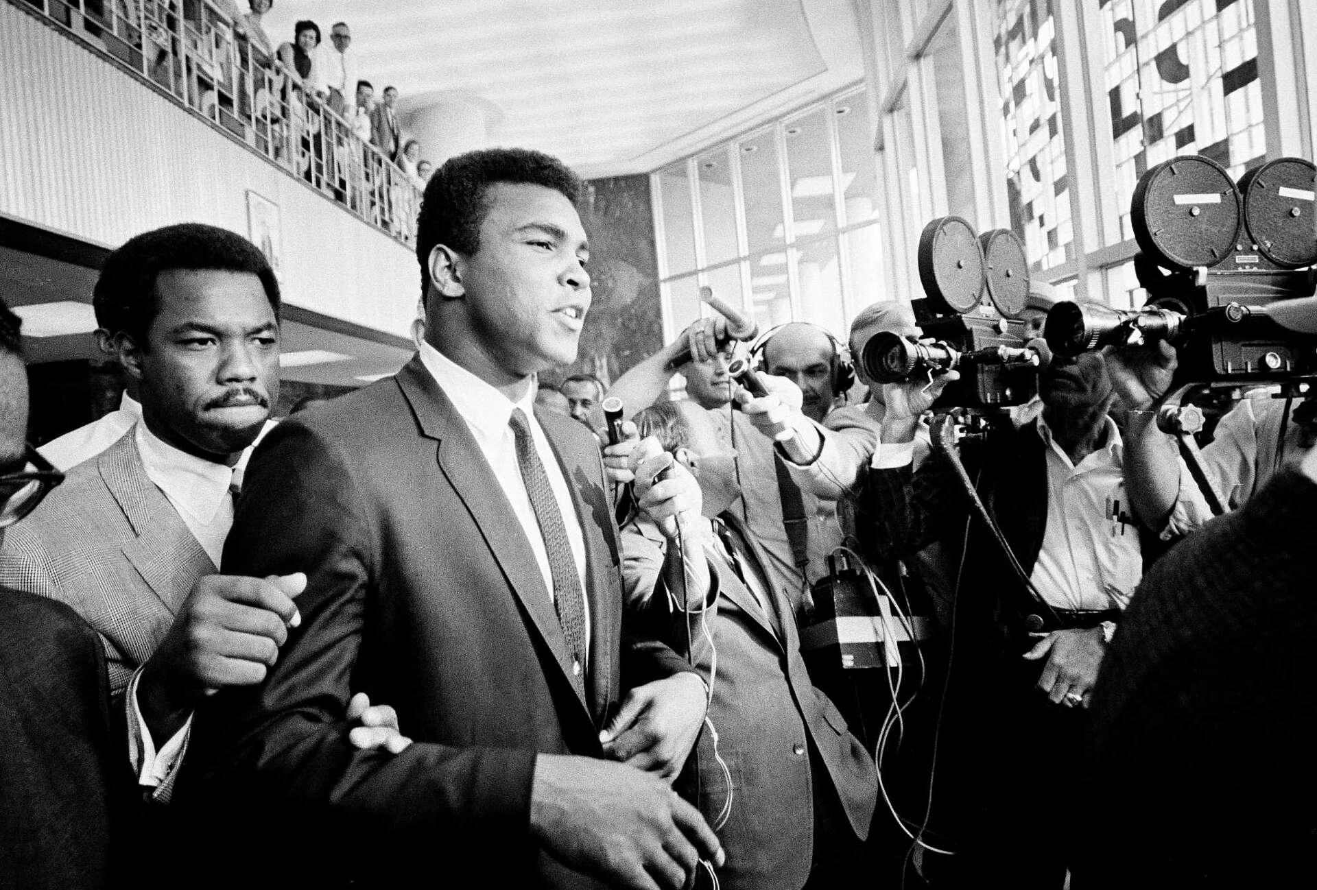 50 years ago this week Muhammad Ali refused the draft in Houston