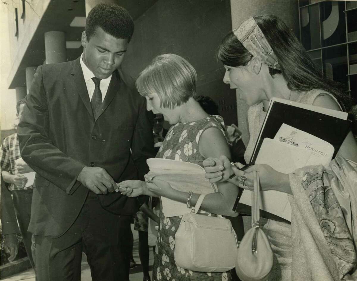 50 years ago this week Muhammad Ali refused the draft in Houston
