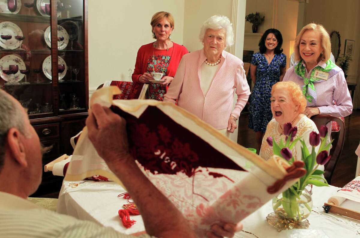 Volunteers bring saintly devotion to their needlecraft