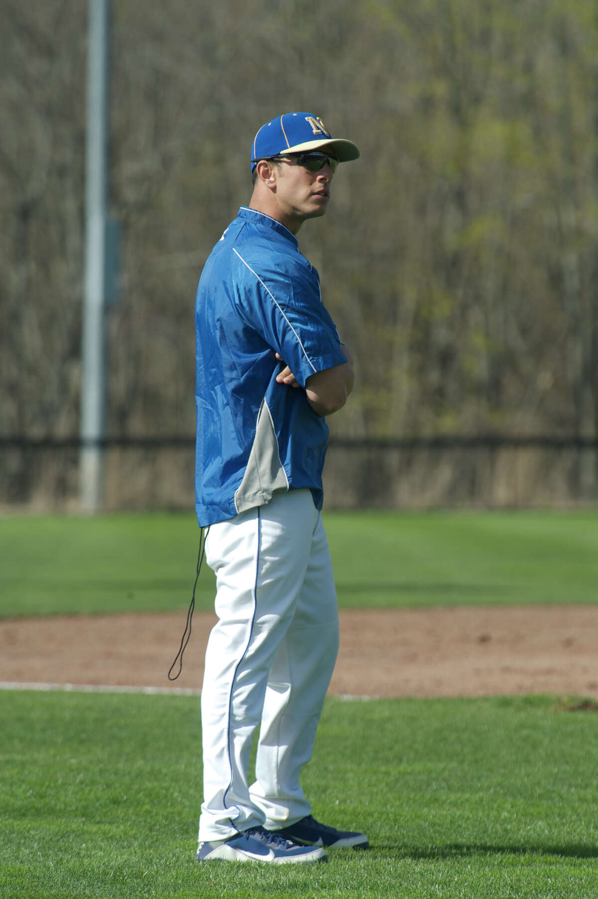 Pomperaug, Newtown split baseball doublheader