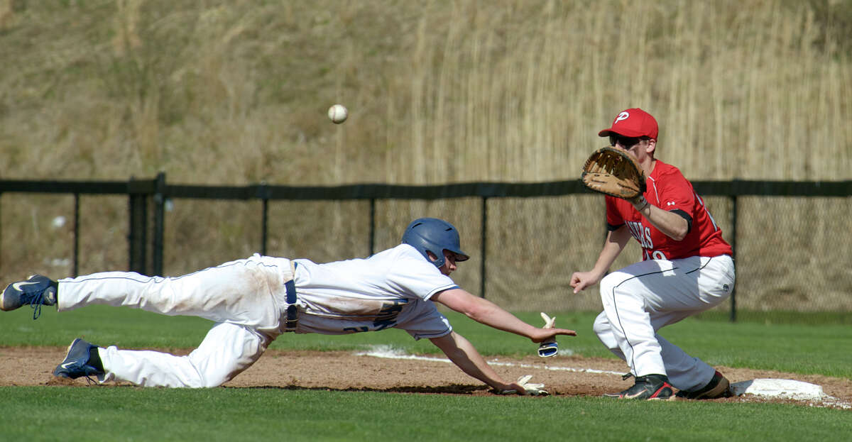 Pomperaug, Newtown split baseball doublheader