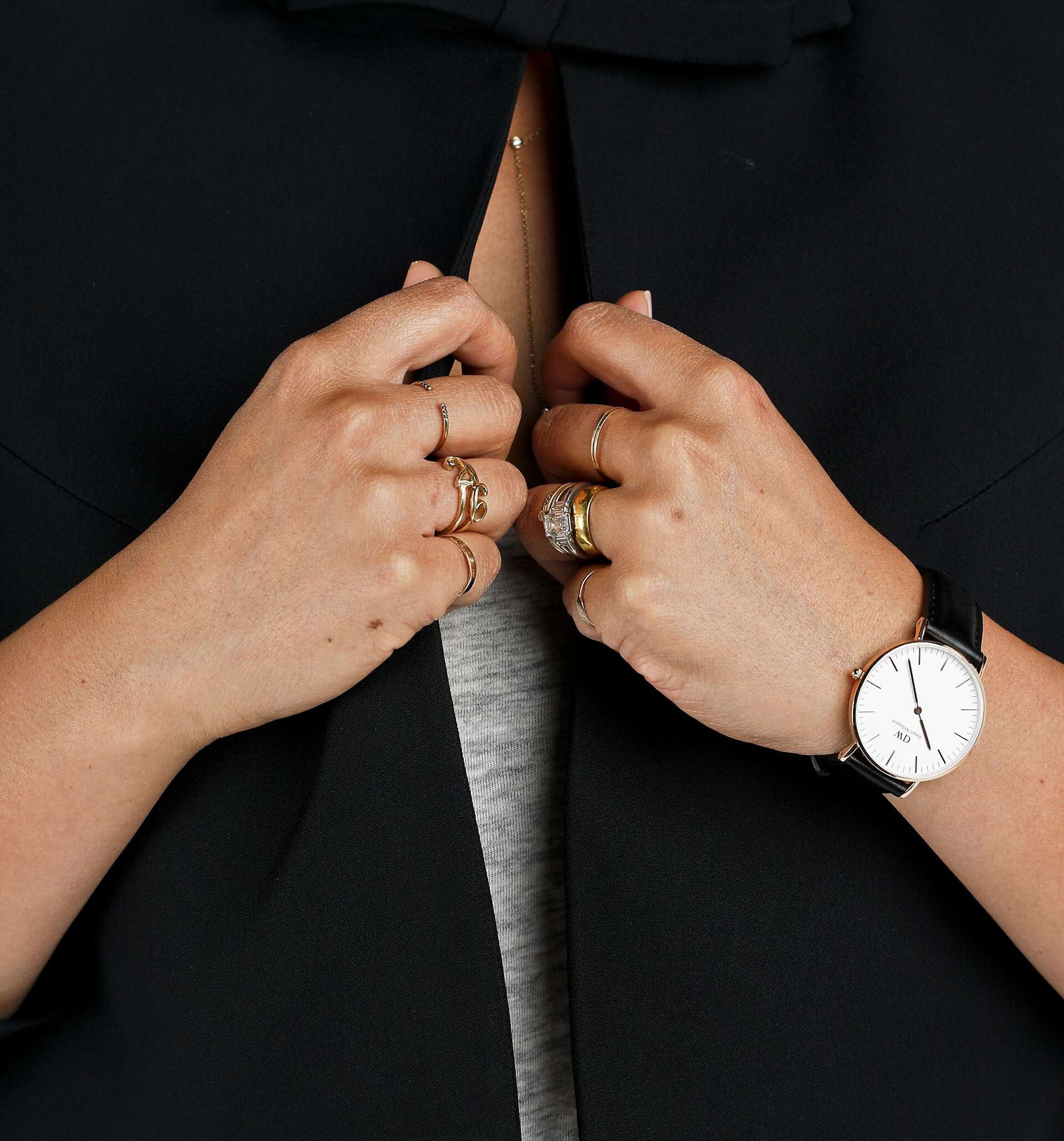 #SFStyle: Erica Chan Coffman a statement in B&W