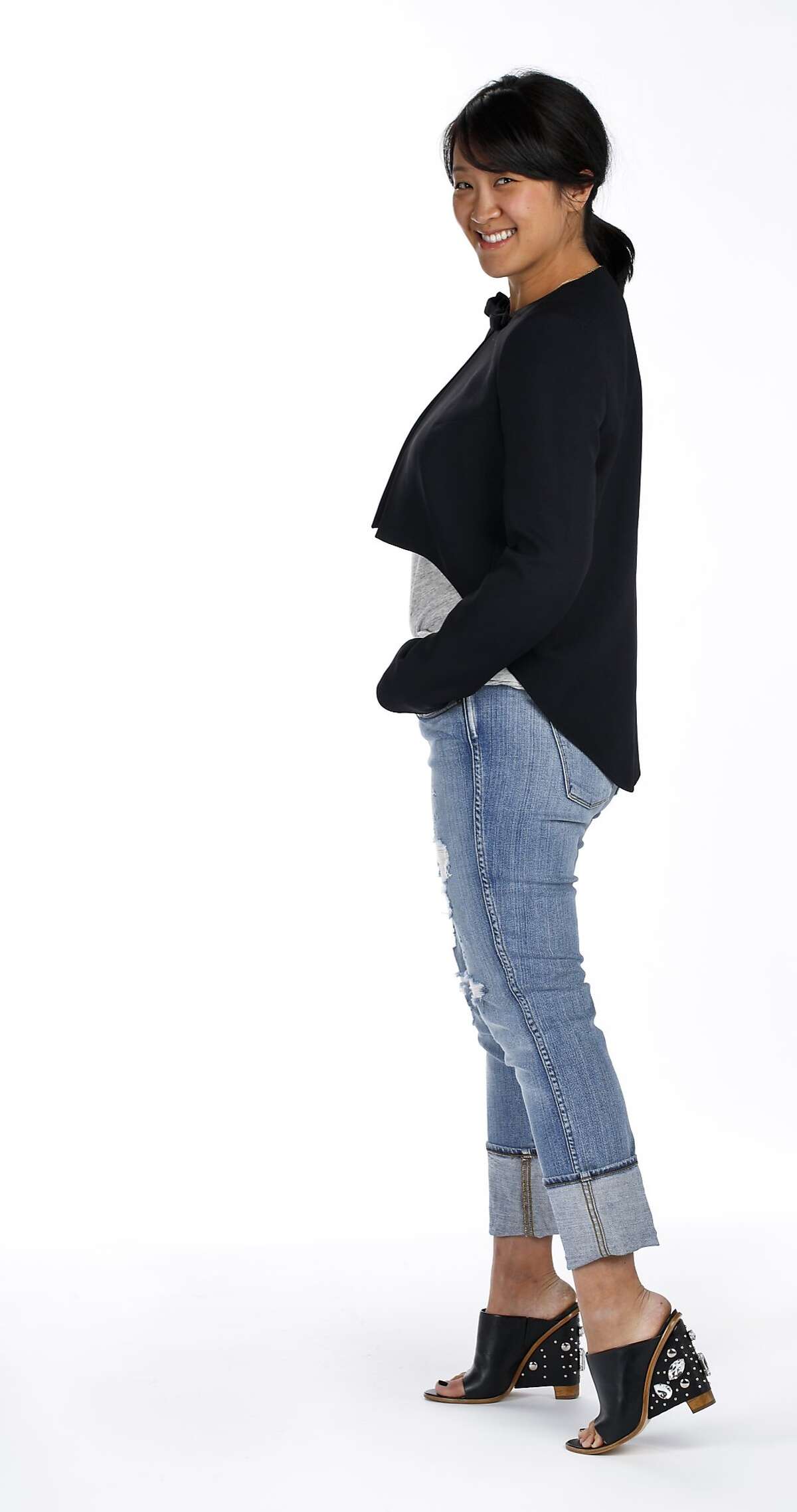 #SFStyle: Erica Chan Coffman a statement in B&W