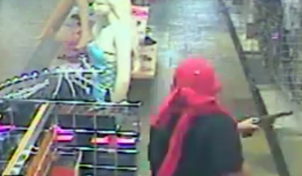 Bumbling crooks open fire in robbery of Houston adult novelty store
