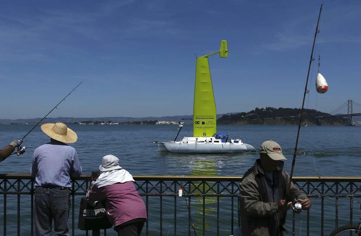 Wind-powered S.F. Bay ferry commute tests promising