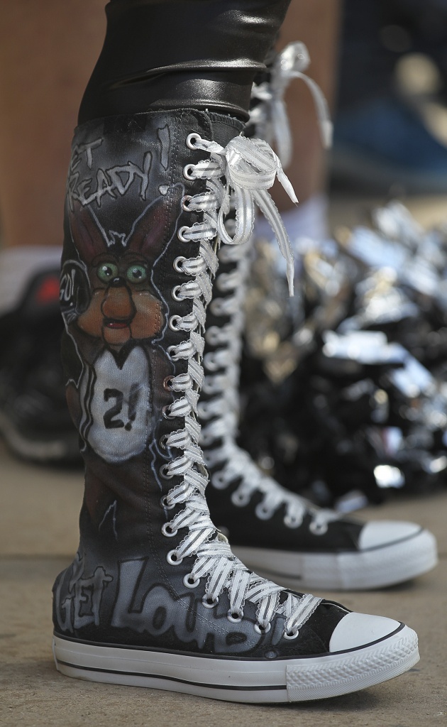 Ultimate Spurs fan club Baseline Bums, through the years