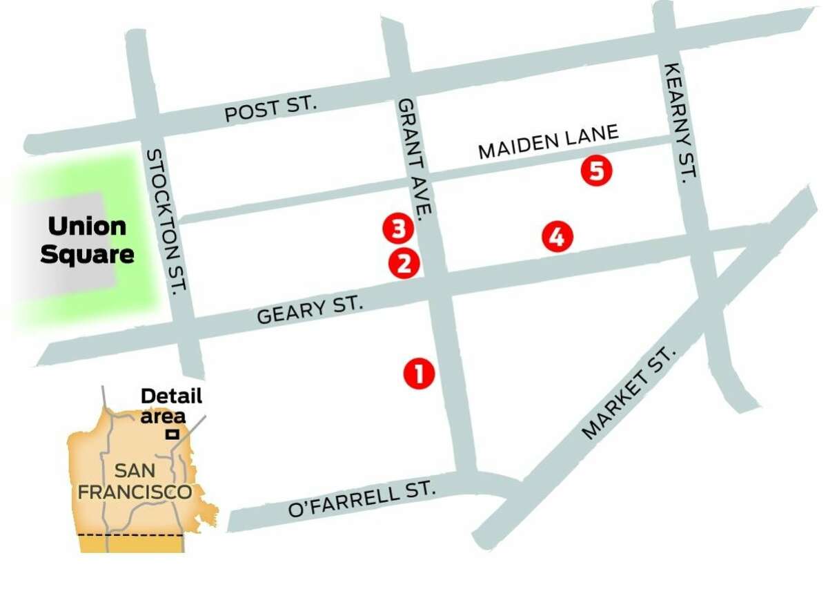 Union Square area is hopping with luxe boutique shopping