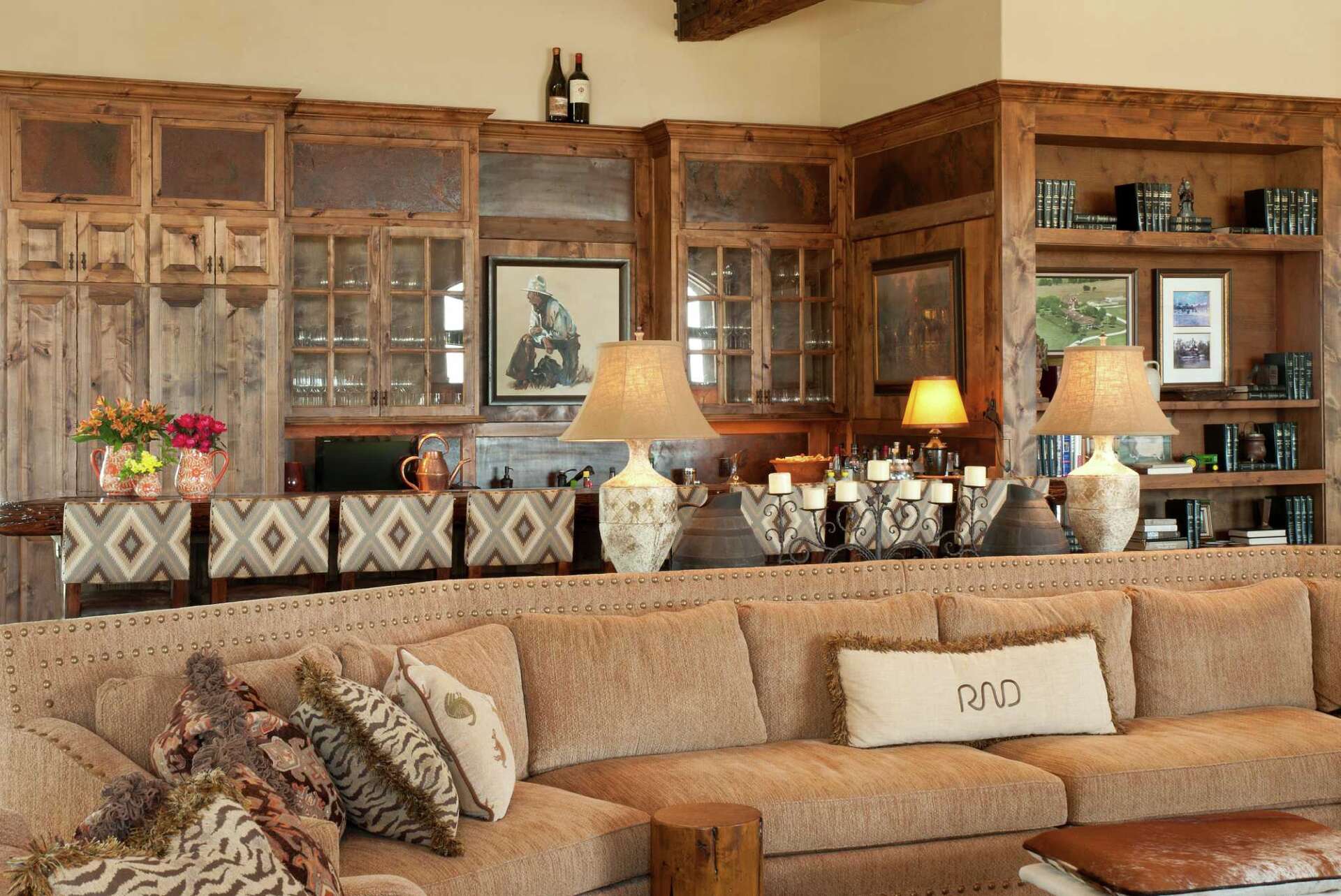 Take a tour of the Texas-sized ranch owned by a prominent Houston family