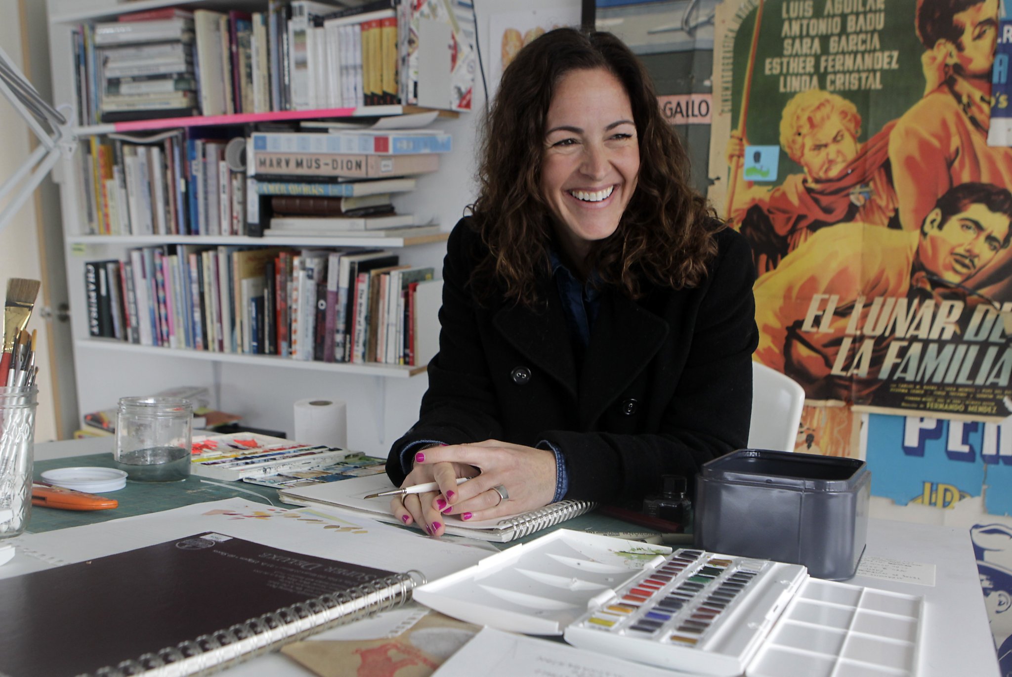 Wendy MacNaughton's sketches draw inspiration from S.F. denizens