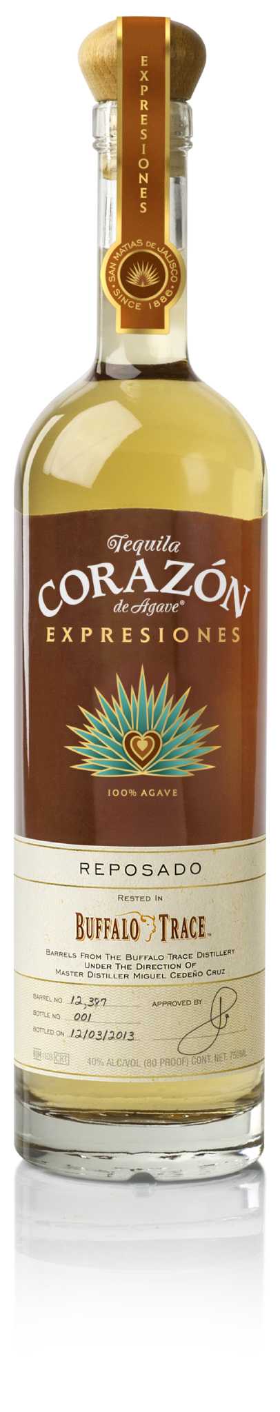 Corazon introduces tequilas aged in prized bourbon barrels