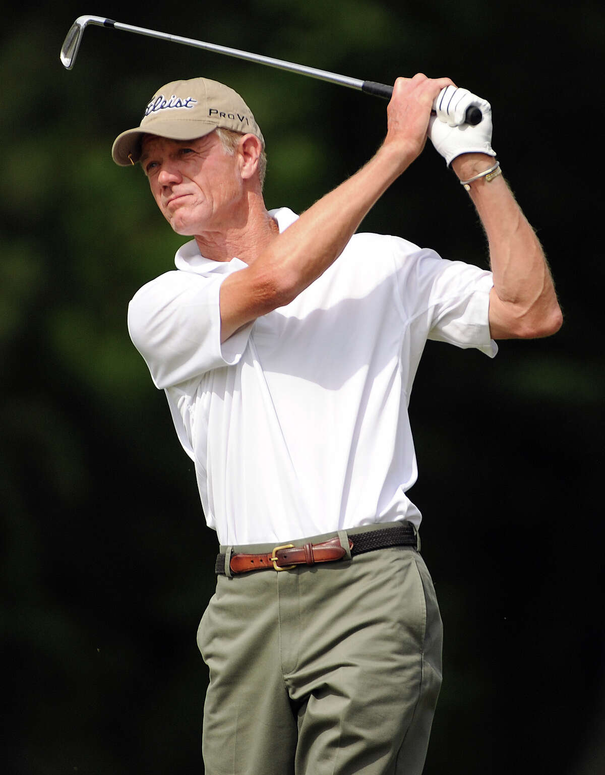Langer leads Montgomerie by 3 at Insperity Invitational