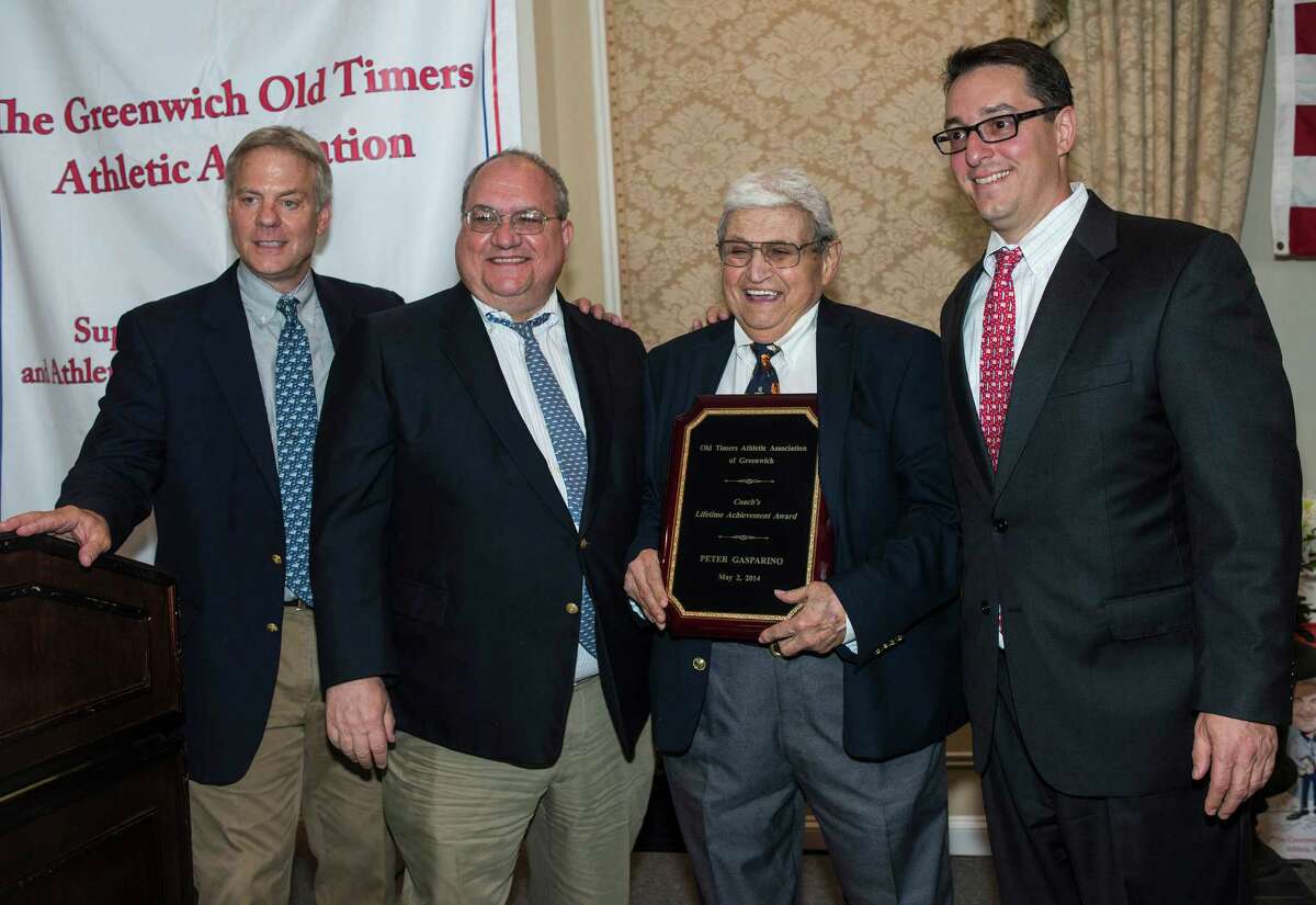 Gasparino honored with Coach's Lifetime Achievement Award