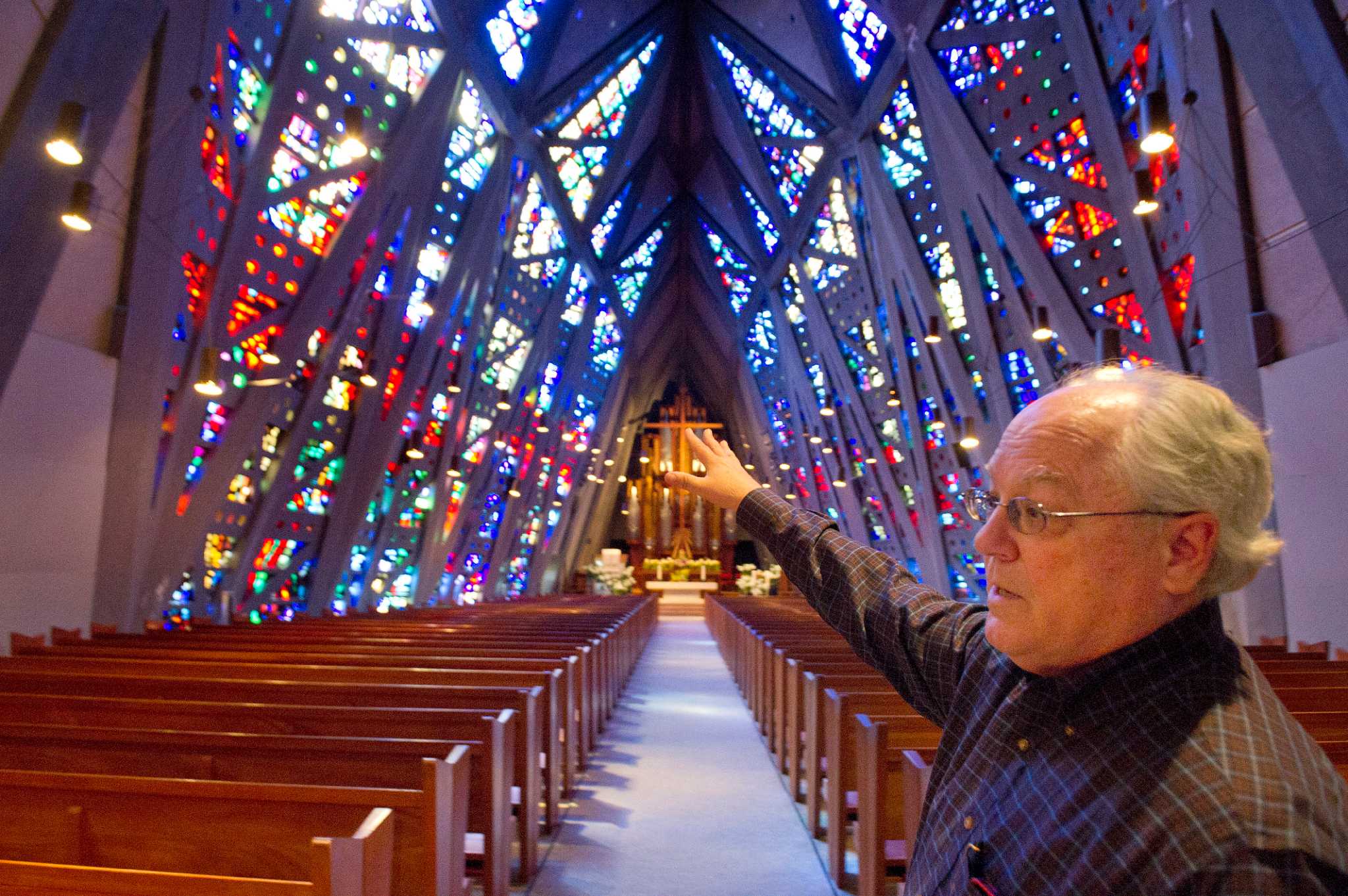 Stamford's 'fish church' to sell off land