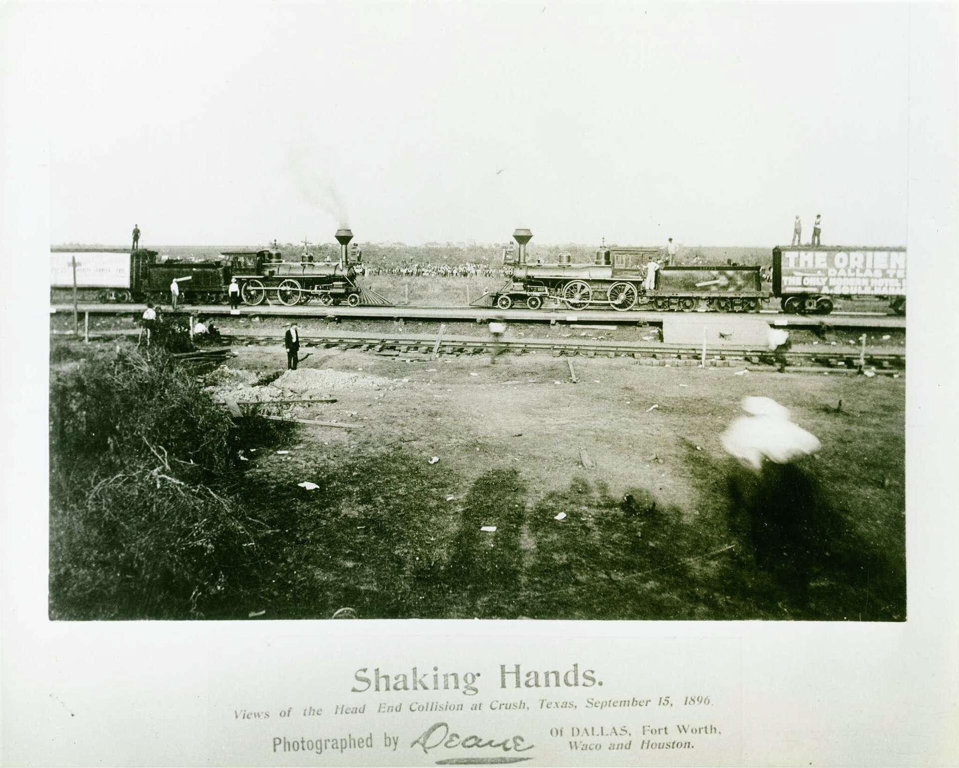 Ill-fated 'Crash at Crush' publicity stunt killed three people in 1896