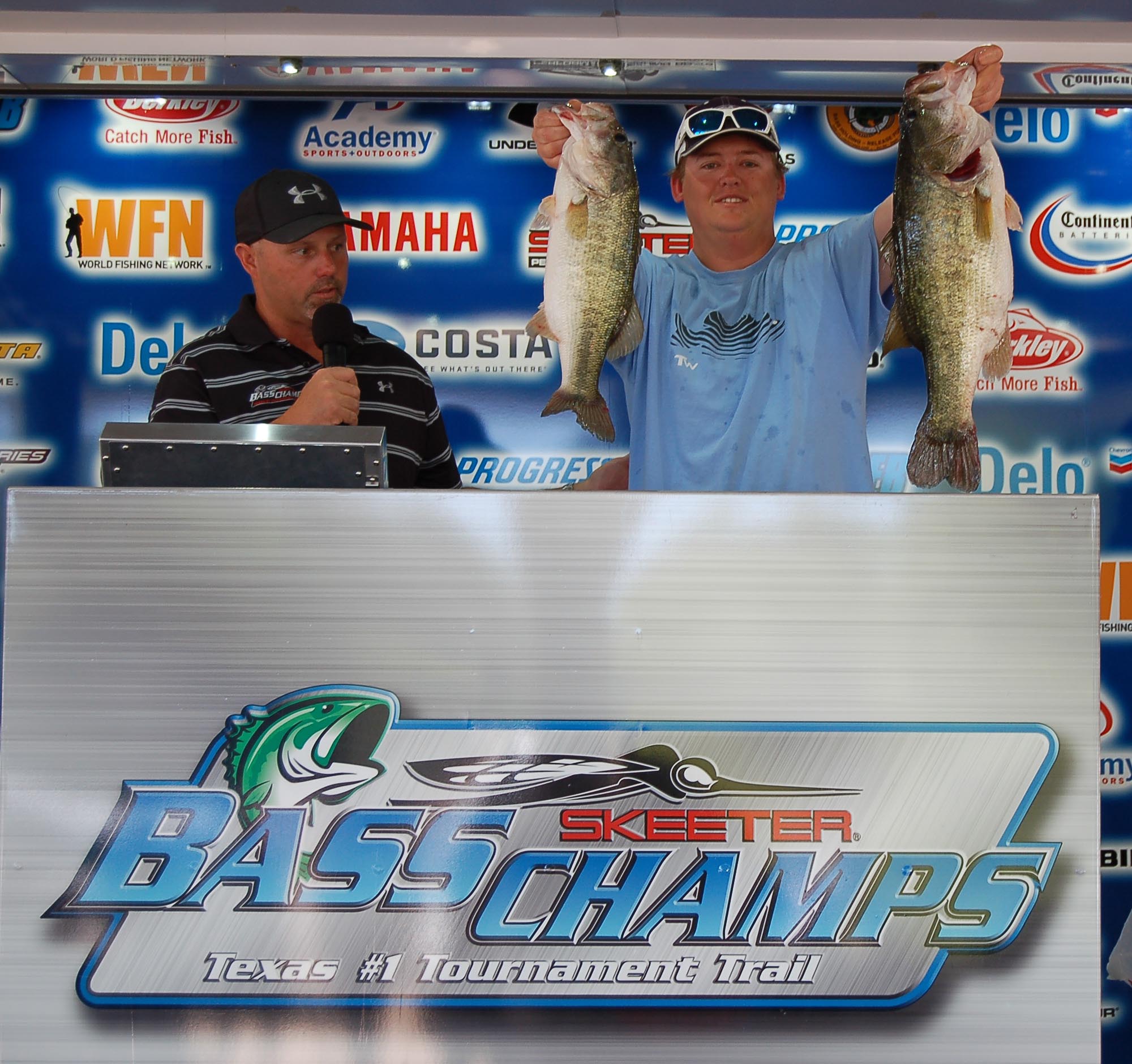 Father & Son duo top the pack at Bass Champs on Sam Rayburn
