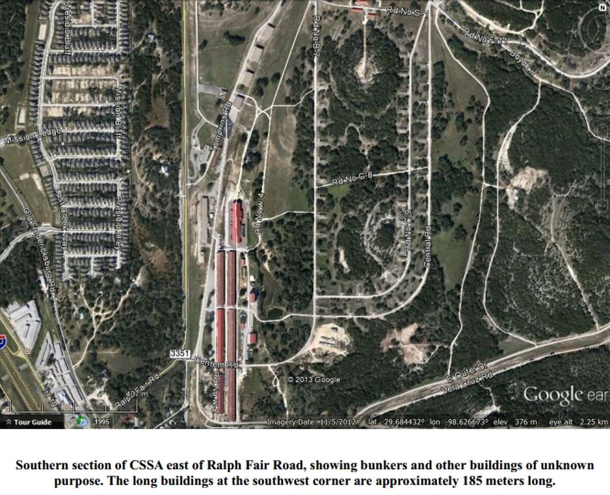 There's a top secret CIA weapons facility just north of San Antonio