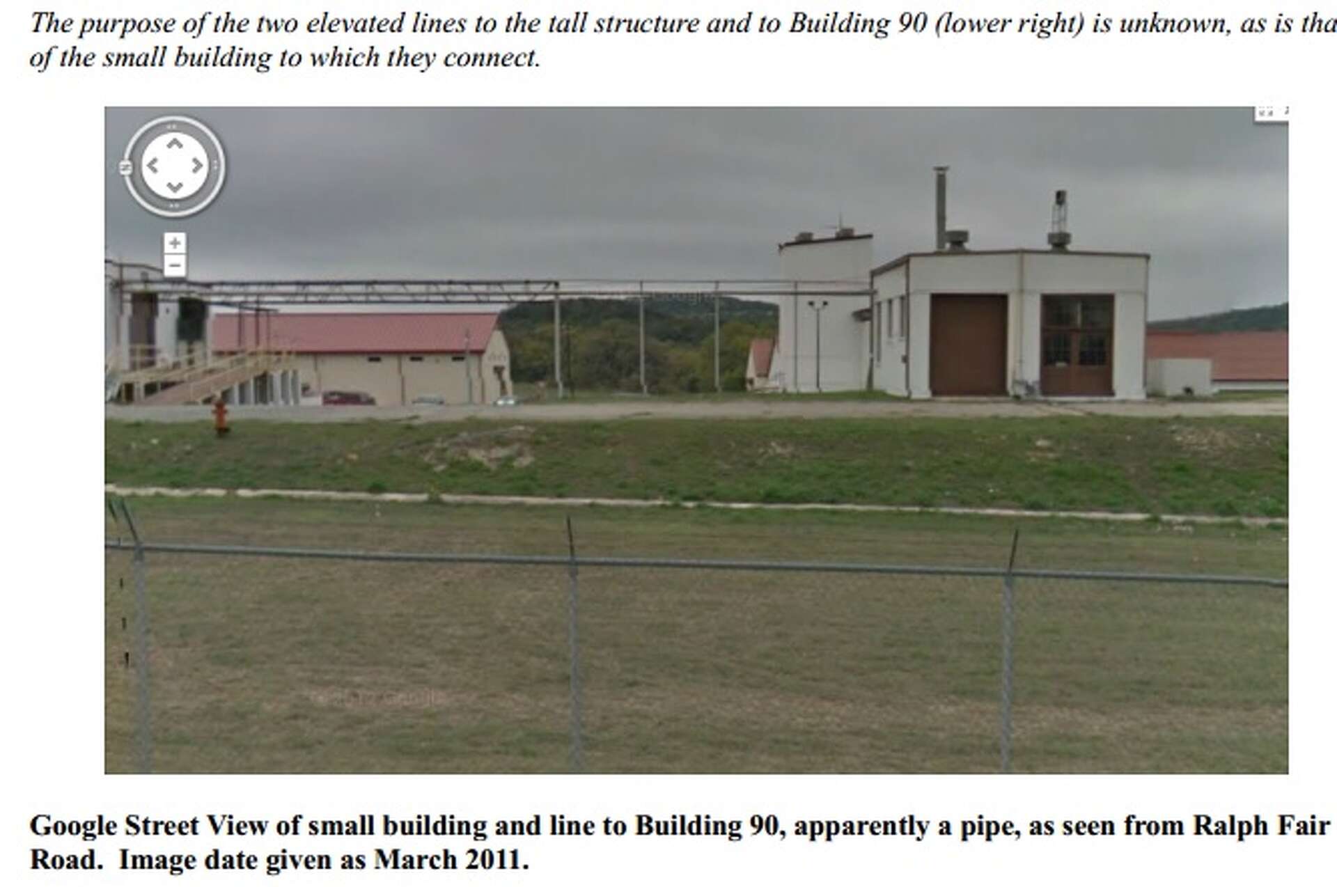 There's a top secret CIA weapons facility just north of San Antonio