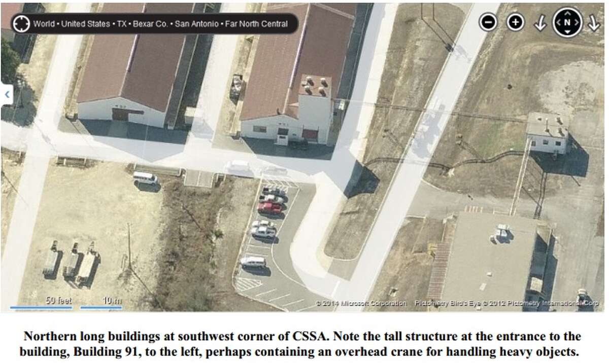 There's a top secret CIA weapons facility just north of San Antonio