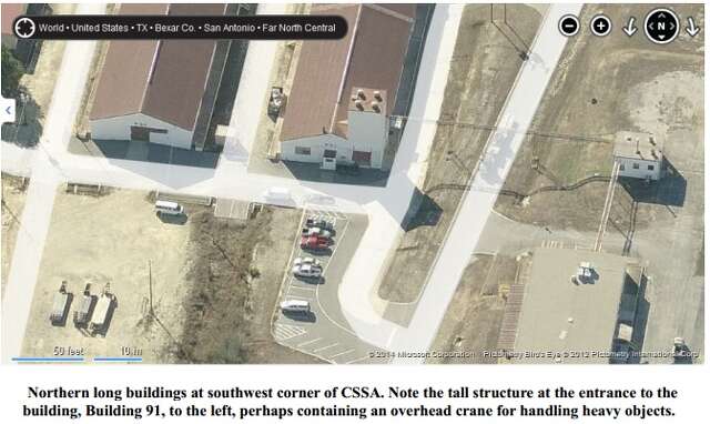 There's a top secret CIA weapons facility just north of San Antonio