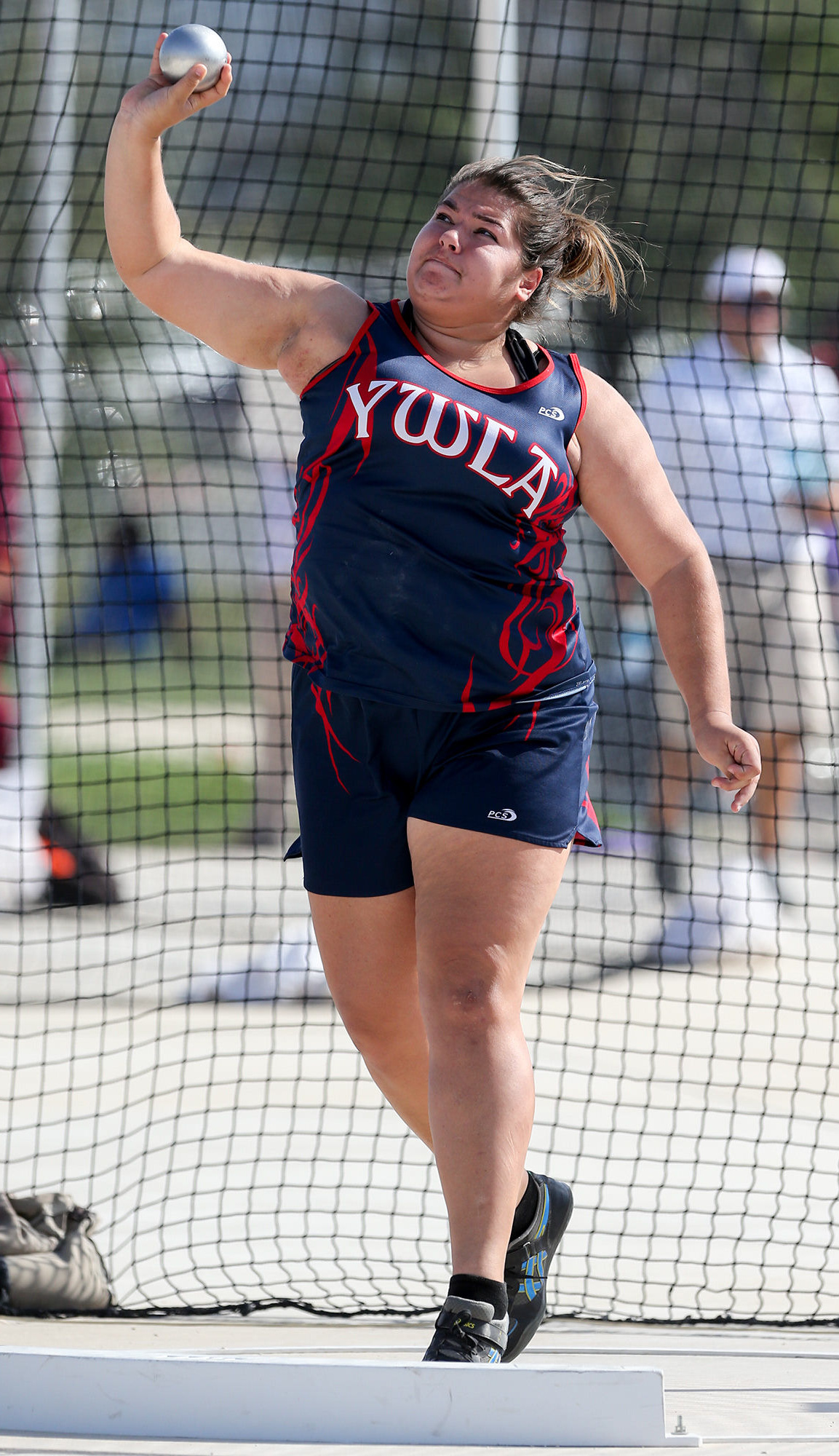 High school track star blazing trails