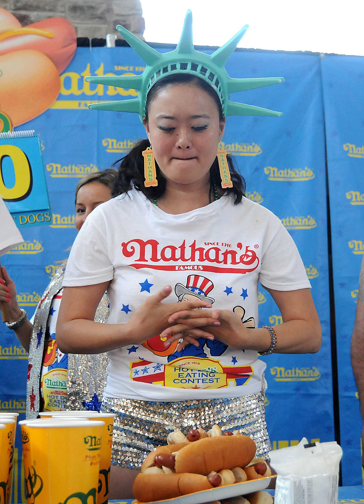 Judging an eating contest is no picnic