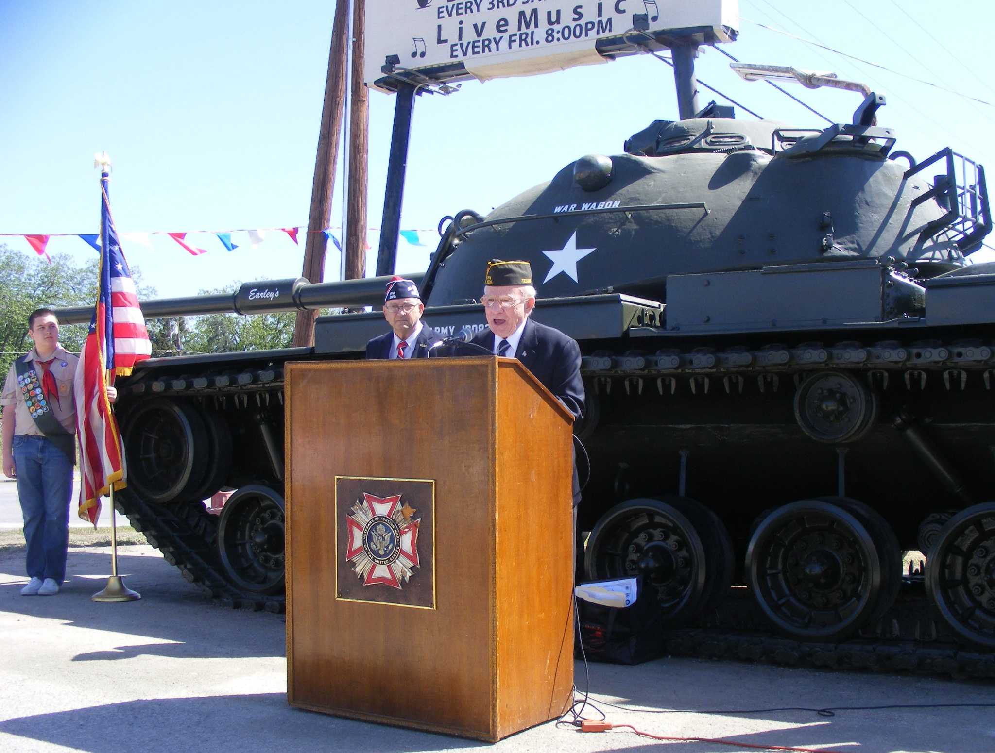 Schertz VFW post marks tank anniversary