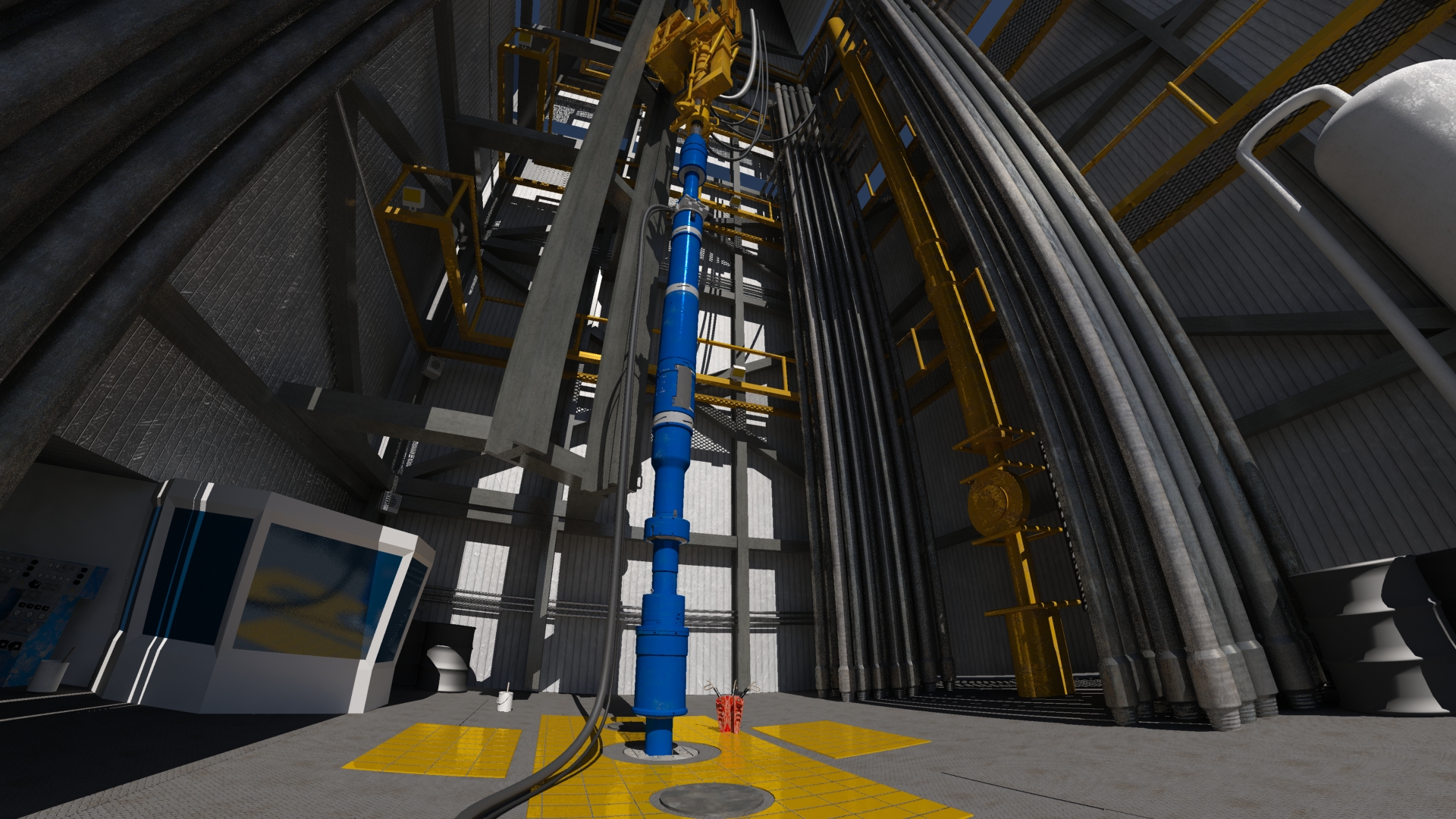 Cement head has strength for safety