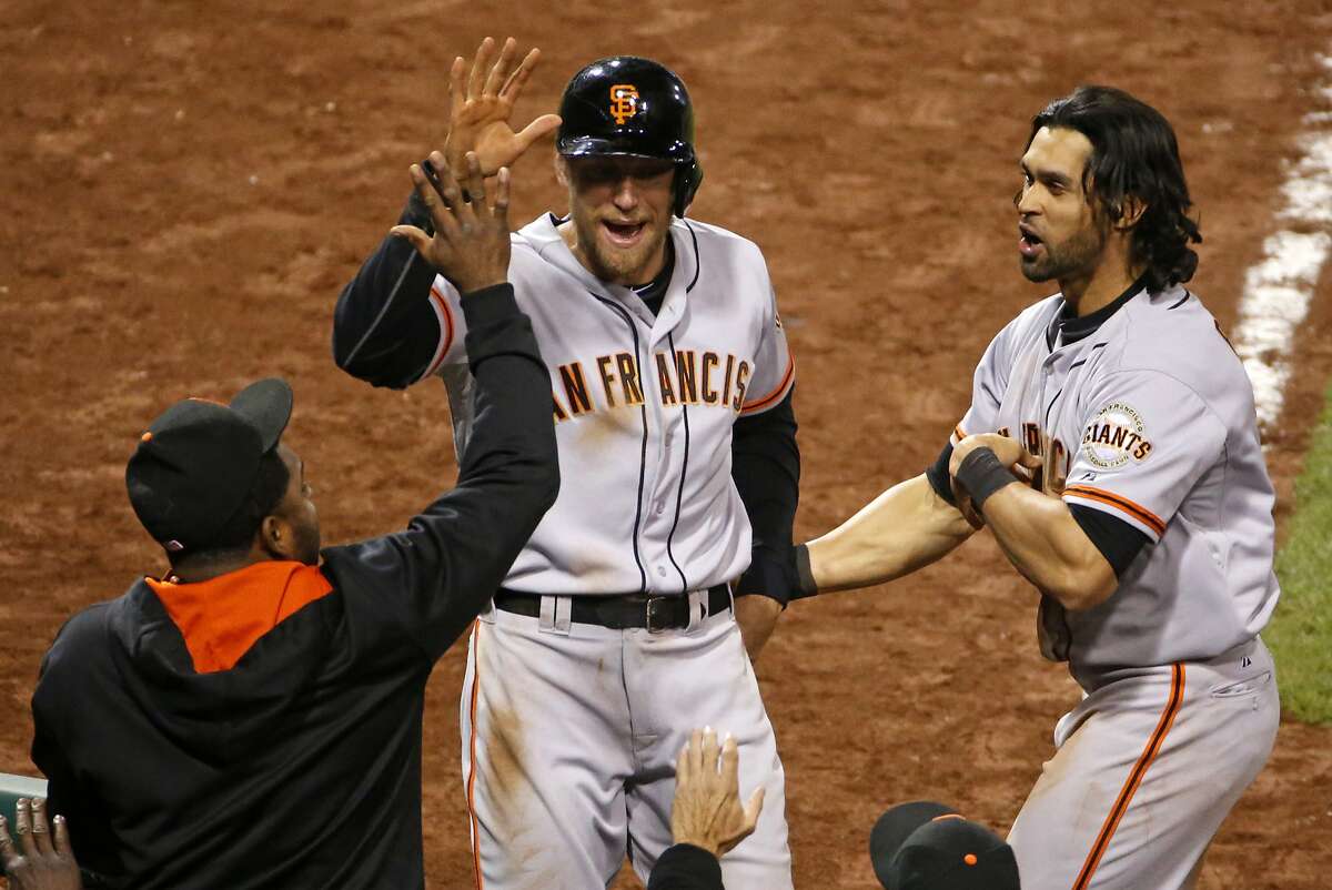 Crazy all-nighter ends as Giants beat Pirates in 13 innings