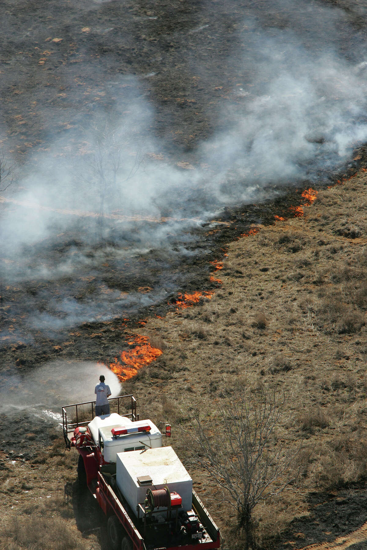 San Antonio Fire Department: April wildfires doubled over last year