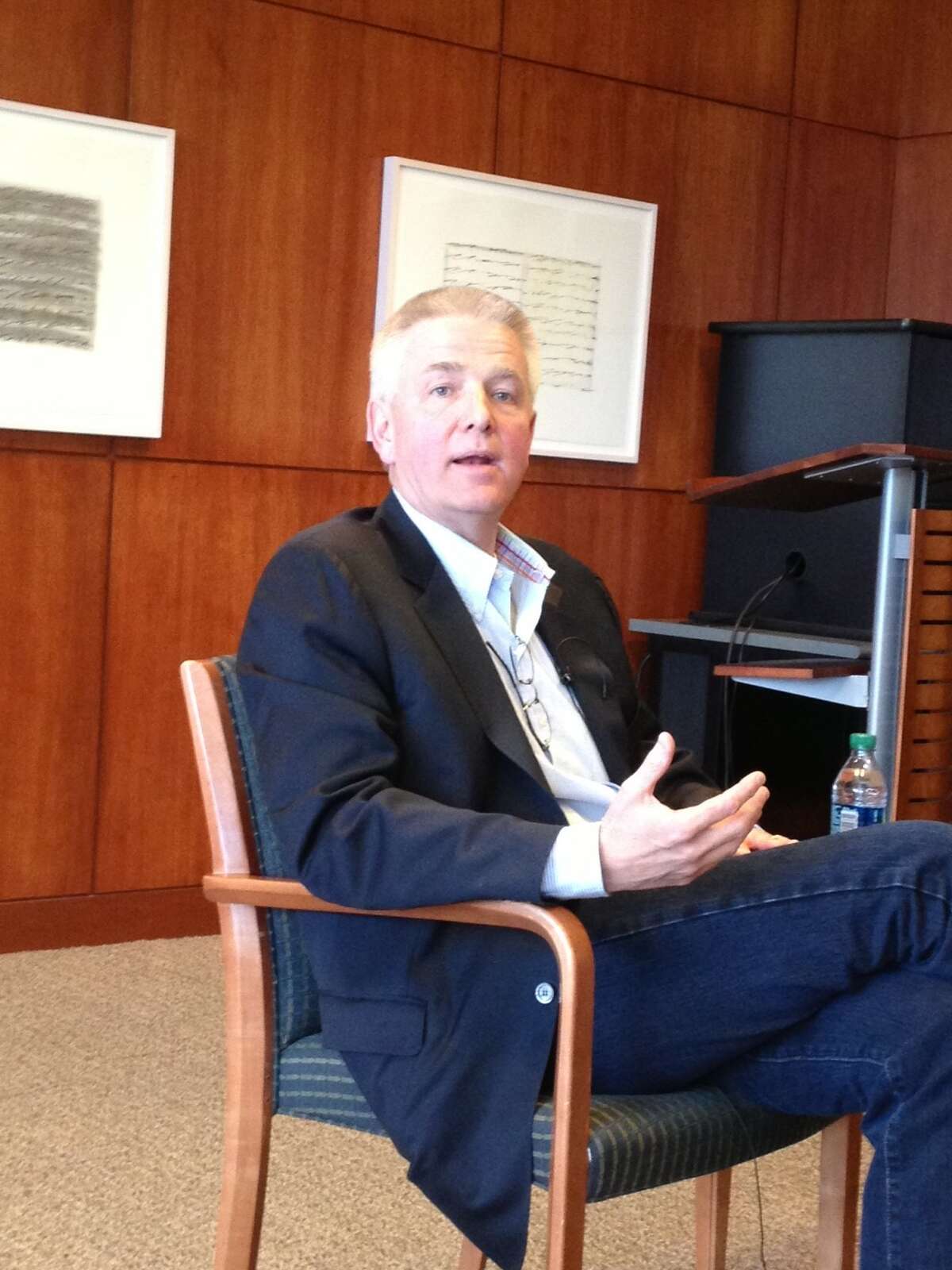 Grandson of Gen. Patton examines war correspondents