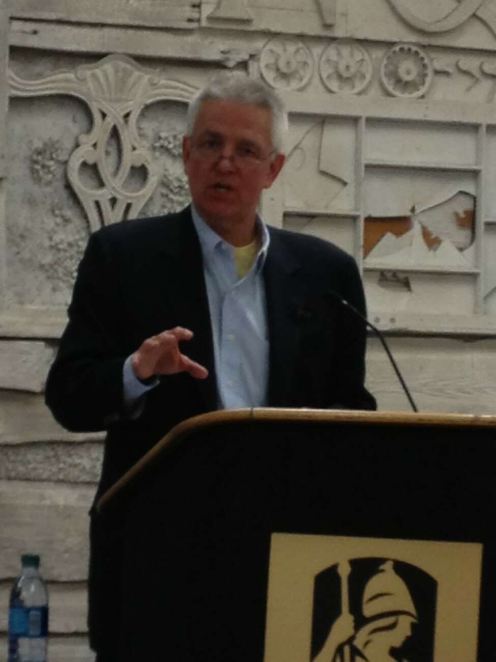 Grandson of Gen. Patton examines war correspondents