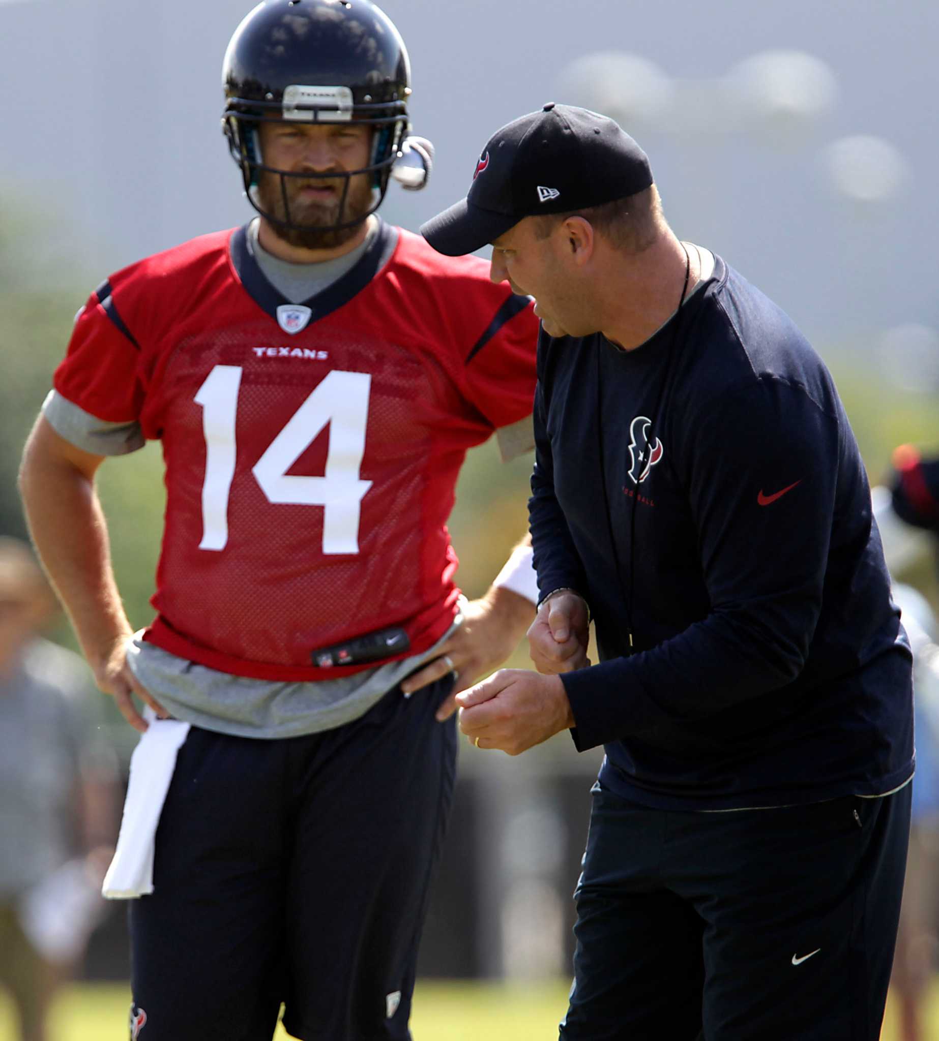 QB Fitzpatrick adjusting to new landscape with Texans