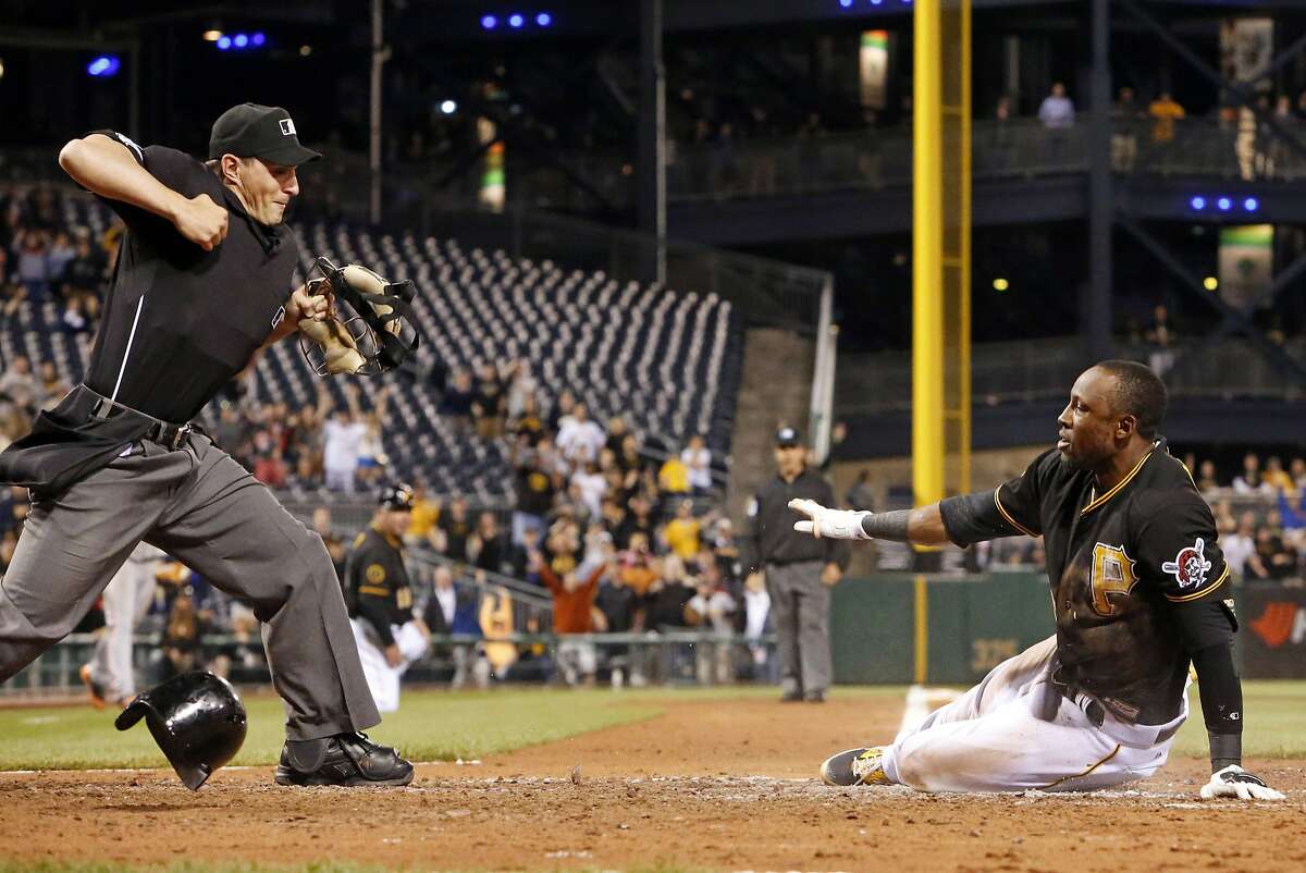 Giants fall to Pirates on walk-off replay reversal