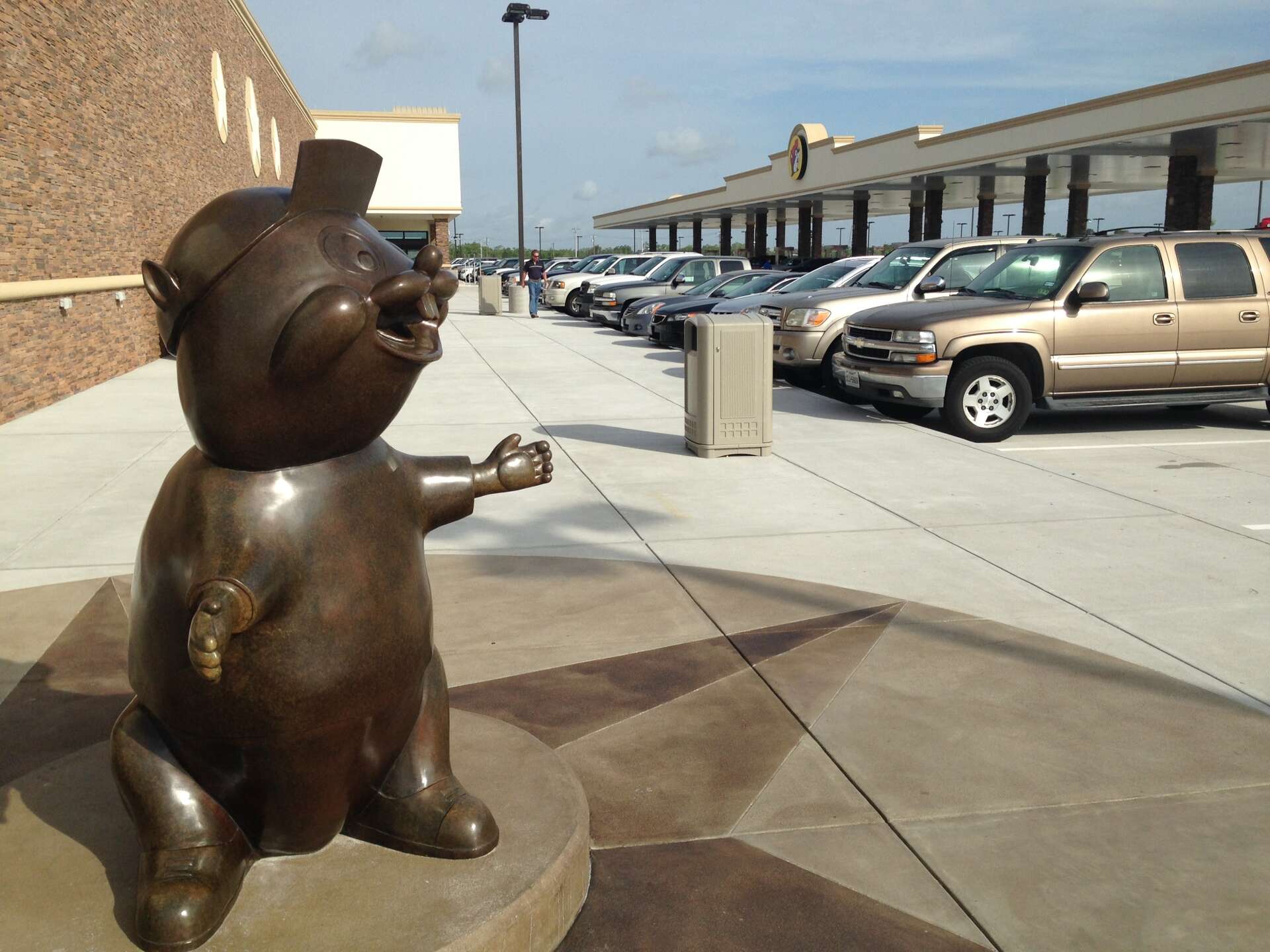 A Buc-ee's sign was spotted in the Middle East