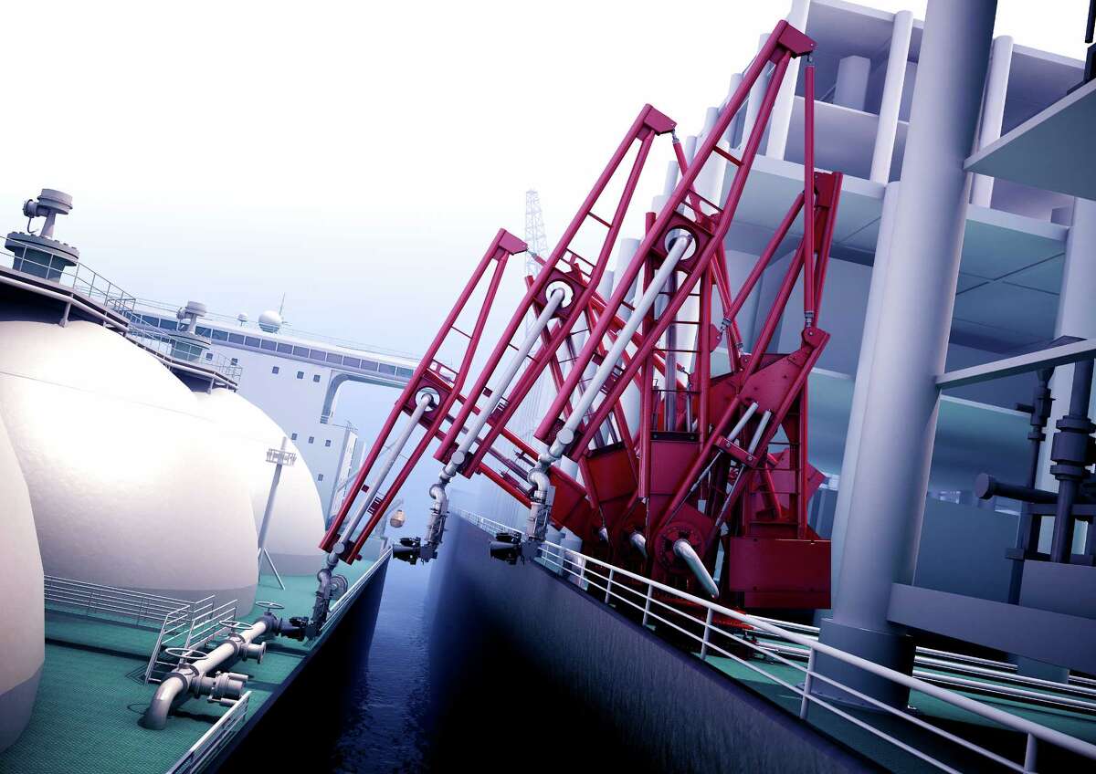 LNG transfer system has an arm like a superhero's